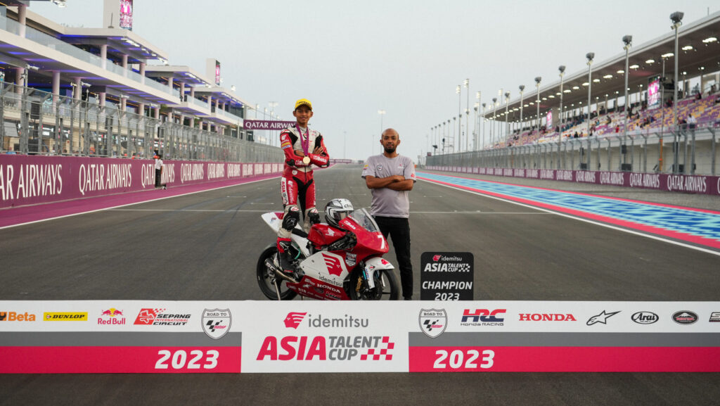 Veda Ega Pratama Juarai IATC 2023 dengan 9 kemenangan - apexmoto.id